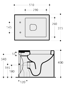 Sanitarios Simas Frozen